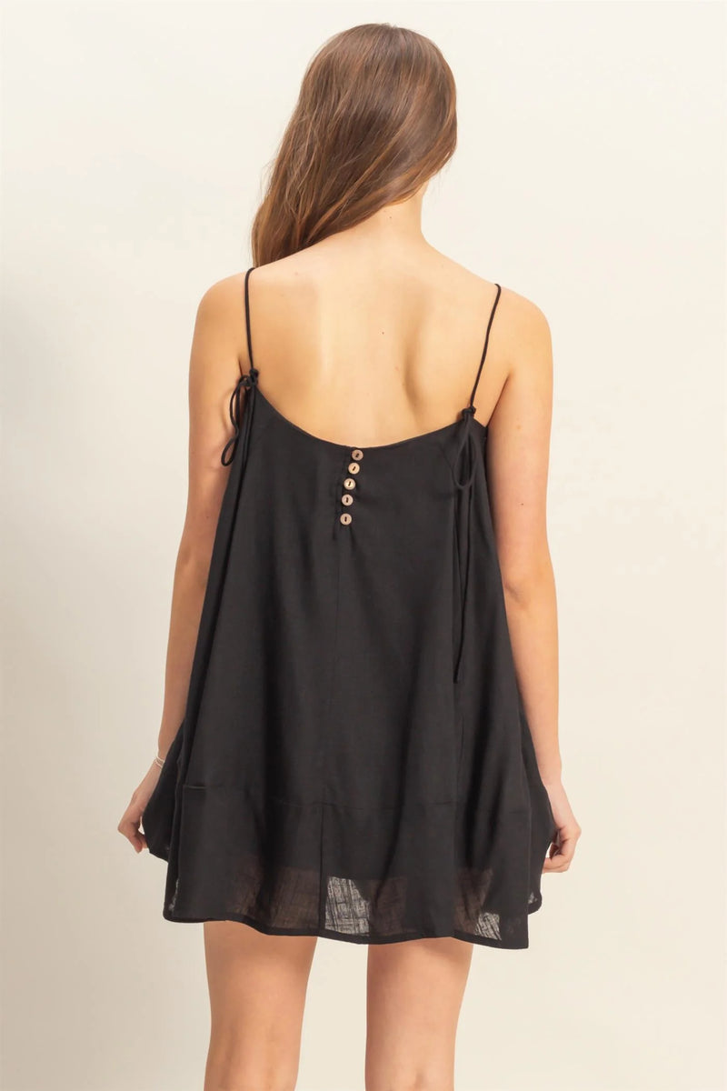 A-Line Cami Midi Dress in Black – The Good Wolf Lifestyle Co